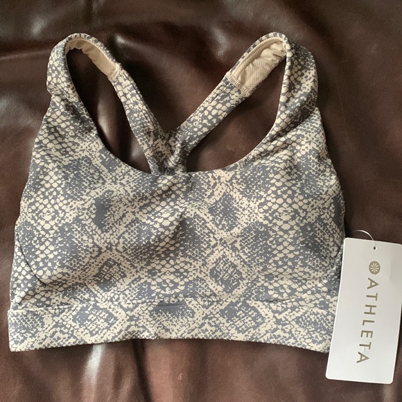 Athleta | Intimates & Sleepwear | Nwt Athleta Ac Ultimate Snake Bra In ...
